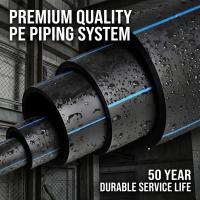 China High Pressure PE Drainage Pipe 75mm 110mm Polyethylene Sewer Pipe for sale