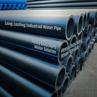 China Customizable PE Sewer Pipe 6m 9m 12m PE Pipe For Water Supply for sale