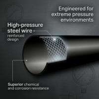 China Marine Coastal Seawater Krah Pipe H2S HDPE Corrugated Sewer Pipe for sale