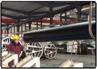 China Polyethylene Municipal Water Pipe High Density PE Water Supply Pipe Chemical Resistance for sale