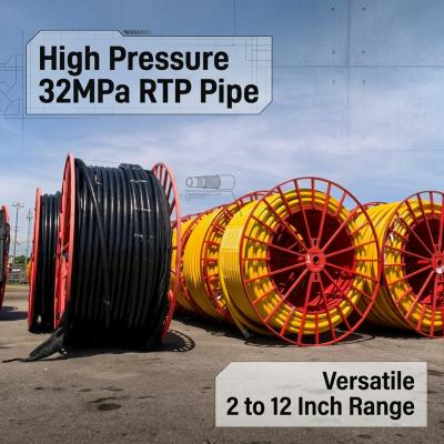 China Oilfield RTP Pipe Steel Wire Reinforcement Reinforced Thermoplastic Pipe for sale