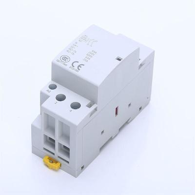 China 2NO Din Rail AC Household Modular Contactor 2P 63A 220V 230V 50 / 60Hz NO NC for sale