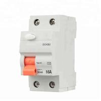 China Residual Current Mini Circuit Breaker Type AC DCKB 30ma 16a 2p RCCB 4 Poles for sale