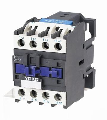 China 220VAC 3P Electric AC Contactor 10 Million Mechanical Life for sale
