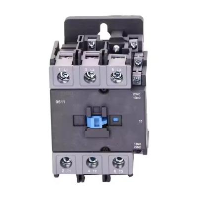 China 3 Pole 125A AC Contactor With 3 Auxiliary Contacts IP20 Rated Screw Or DIN Rail Mount for sale