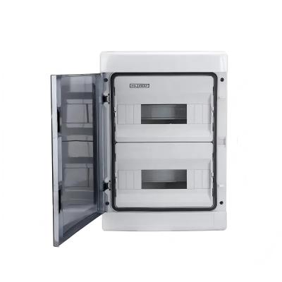 China Waterproof 24 Ways HA Model IP65 ABS Plastic Junction Outdoor Distribution Box for sale