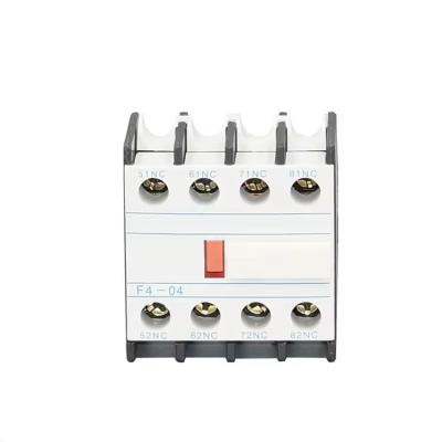 China 2NO 2NC Contactor Block Auxiliary Contact F4-22  for CJX2 AC Contactor 4 Poles for sale