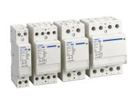 China 63A Rated Current Silver Point AC Contactor With 4KV Rated Impulse Withstand Voltage for sale