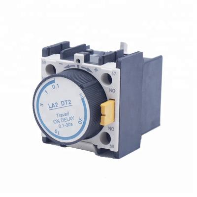 China 0.1-30S Travail On Delay Block Electrical Ac Contactor Auxiliary Contacts for sale