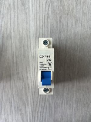 China Overload Protection DZ47-63 1P 32A Mini Circuit Breaker 63amp for sale