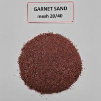 China Garnet Sand mesh 20/40 Abrasive for Sandblasting: Natural Abrasive medium, Mohs 7.0-7.5, Sa2.5-3 for sale