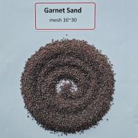 China Garnet Sand mesh 16/30 Abrasive for Sandblasting: Natural Abrasive medium, Mohs 7.0-7.5, Sa2.5-3 for sale