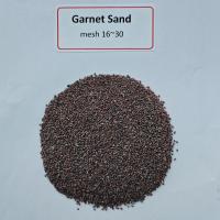 China Garnet Sand mesh 16/30 Abrasive for Sandblasting: Natural Abrasive medium, Mohs 7.0-7.5, Sa2.5-3 for sale