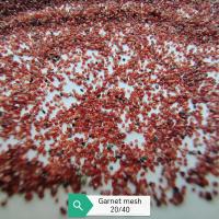 China Garnet Sand mesh 20/40 Abrasive for Sandblasting: Natural Abrasive medium, Mohs 7.0-7.5, Sa2.5-3 for sale