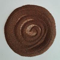 China CNC waterjet cutting Abrasive medium Garnet sand mesh 80 HS code 25132000 for sale