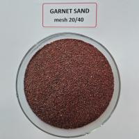 China Garnet Sand mesh 20/40 Abrasive for Sandblasting: Natural Abrasive medium, Mohs 7.0-7.5, Sa2.5-3 for sale