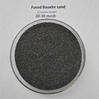 China 20-30 MESH Lost wax casting sand fused bauxite sand ceramsite foundry sand beads AFS fused ceramic sand 20-30 mesh for sale
