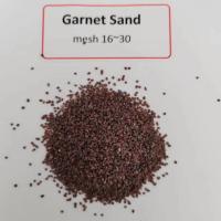 China Garnet Sand mesh 16/30 Abrasive for Sandblasting: Natural Abrasive medium, Mohs 7.0-7.5, Sa2.5-3 for sale