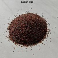 China Garnet Sand abrasive 30/50 for Sandblasting: Natural Abrasive medium, Mohs 7.0-7.5, Sa2.5-3 for sale