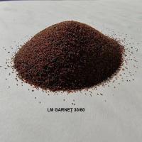 China Sandblasting GARNET 30X60 30/60 MESH : Natural Abrasive medium, Mohs 7.0-7.5, Sa2.5-3 for sale