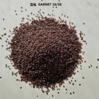 China Garnet Sand mesh 16/30 Abrasive for Sandblasting: Natural Abrasive medium, Mohs 7.0-7.5, Sa2.5-3 for sale
