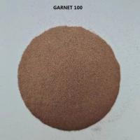 China CNC waterjet cutting Abrasive medium Almandine rock Garnet sand mesh 100 HS code 25132000 for sale