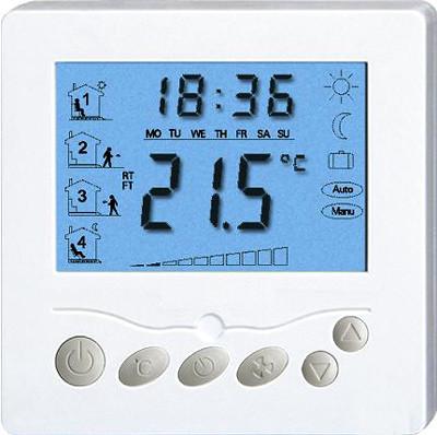 China Electric digital heating programmable thermostat for sale