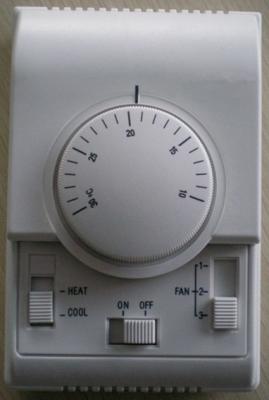 China Indoor Fan Coil Unit Thermostat Mechanical Room Thermostat CE Approval for sale