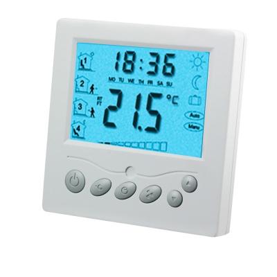 China Programmable Room Heated Floor Thermostat For Household , CE Standard for sale