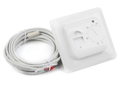 China 16A Electrical Heated Floor Thermostat 230VAC Electric Programmable Thermostat for sale
