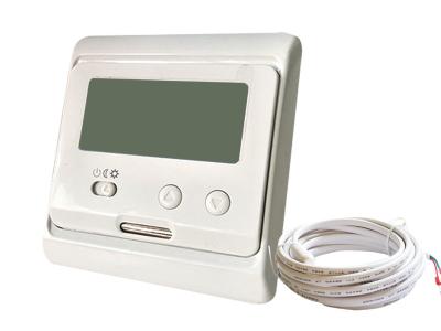 China Electric Infrared Heated Floor Thermostat , Underfloor Heating Programmable Thermostat for sale