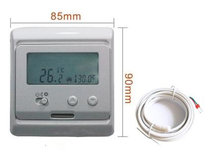 China Electronic Temperature Controller Smart Thermostat Underfloor Heating 230V 50Hz With NTC Sensor for sale