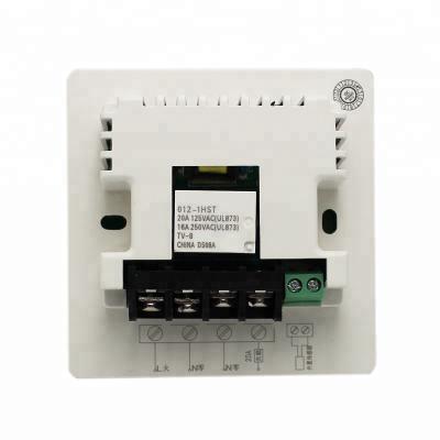 China Central Conditioning Fan Coil Thermostat With Anti - Flammable PC for sale
