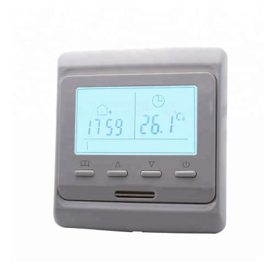 China White 86*90*43mm Heated Floor Thermostat Temperature Controller For Warm Floor And Water Heating System for sale