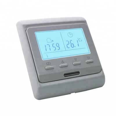 China 7 Days Programmable Underfloor Heating Thermostat Touch Screen 2W Power for sale