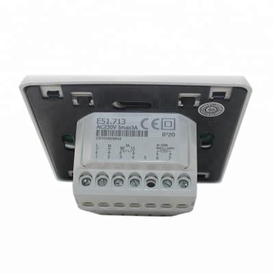 China Professional LCD Heating Air Conditioning Thermostats 220V/230V For Residential Buildings for sale