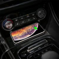 China 15 Watt Universal Car Wireless Charging Pad Automatic Detection And Switching for sale