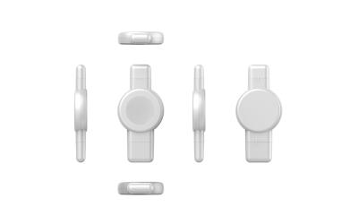 China 6mm Transmission White Portable Watch Wireless Charger 3 In 1 Samsung/Apple for sale