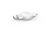 China 6mm Transmission White Portable Watch Wireless Charger 3 In 1 Samsung/Apple for sale