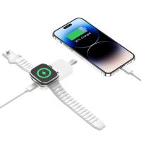 China 1000MAh Power Bank Wireless Charging Magsafe Apple Watch Power Bank For Apple Keychain for sale