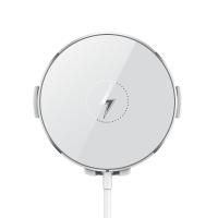 China Four In One 360 Degree Wireless Charging Bracket Night Light Magsafe Car Charger Mount for sale