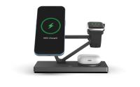 China 15W Magnetic Wireless Charging Charger Iphone Apple Watch And AirPods Black White for sale