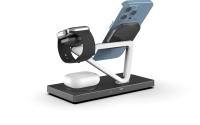 China 15W Magnetic Wireless Charging Charger Iphone Apple Watch And AirPods Black White for sale