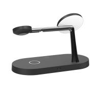 China ROSH Zinc Alloy 4 In 1 Charging Dock Multifunctional Fast Wireless Charging Station for sale