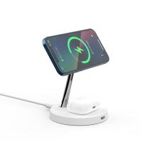 China Type C Magnetic Portable Charger Wireless Charging Holder For IPhone IWatch Airpods for sale