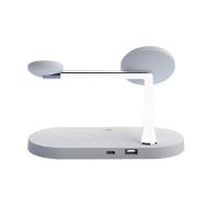 China 15w Magnetic Wireless Charging 2w Night Light Abs Zinc Alloy Material for sale