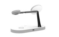 China Zinc Alloy Magnetic Iphone Charger 15W 10W Wireless Charging Bracket for sale