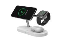 China Zinc Alloy Magnetic Iphone Charger 15W 10W Wireless Charging Bracket for sale