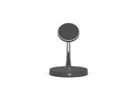 China 4 In One Wireless Charger ABS Zinc Alloy 15W/10W/7.5W Charging Stand for sale