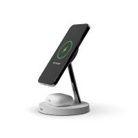 China 4 In One Wireless Charger ABS Zinc Alloy 15W/10W/7.5W Charging Stand for sale